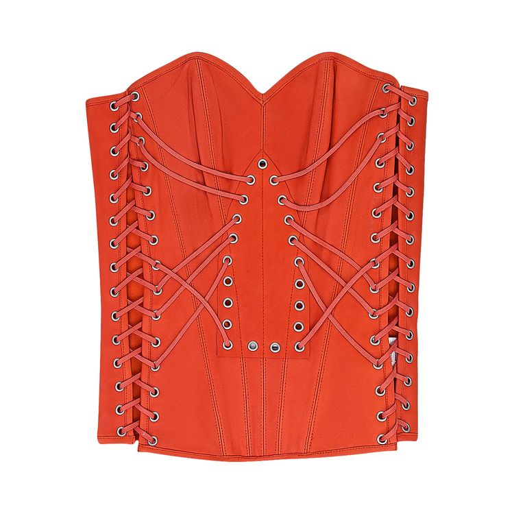 Buy Who Decides War Window Longline Corset 'Orange' - SS24 3110090005 ...