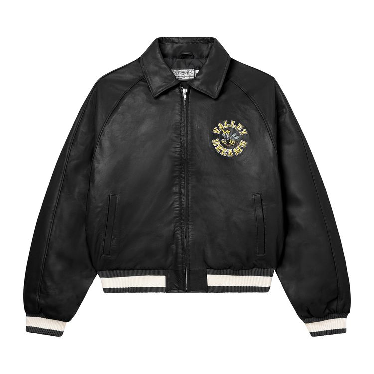Buy Vale Forever Mascot Bomber Jacket 'Black' - VALE 10 008 VFMBJB BK ...
