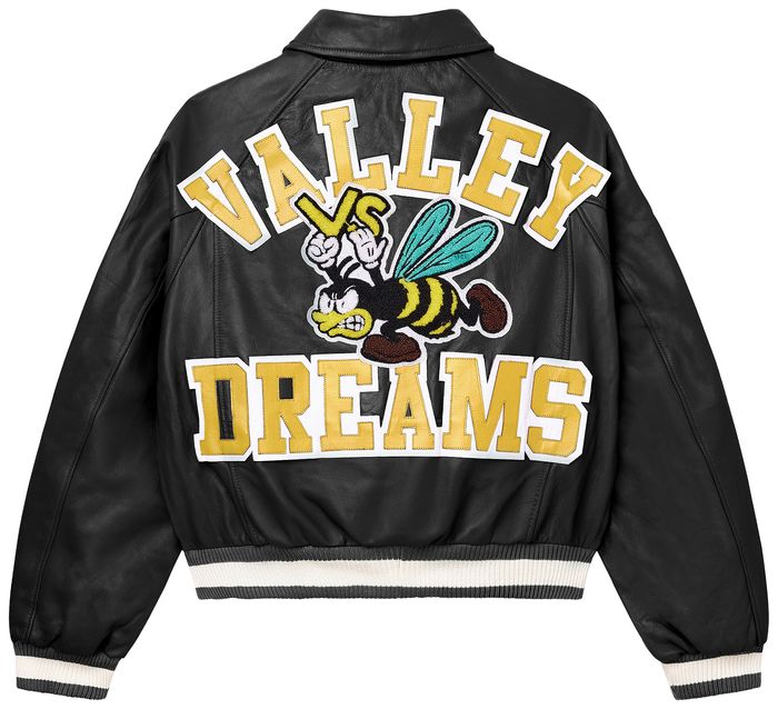 Buy Vale Forever Mascot Bomber Jacket 'Black' - VALE 10 008 VFMBJB BK ...