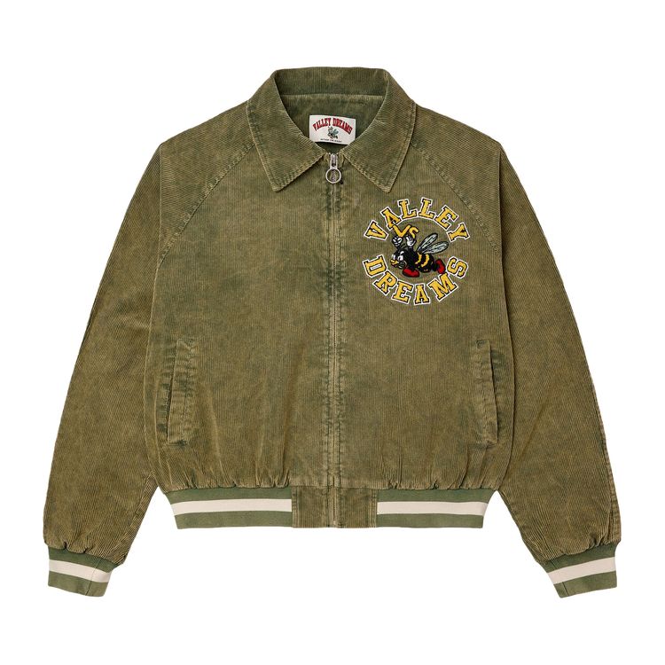 Buy Vale Forever Angry Bee Jacket 'Olive' - 11451 10006VFABJO OLIV | GOAT
