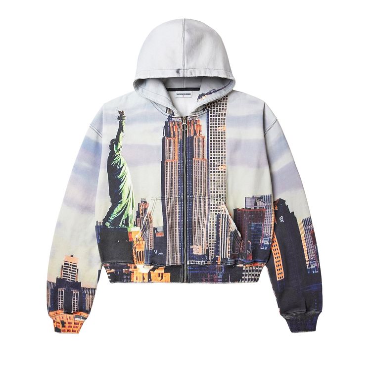 Buy Vale Forever Skyline Zip Up Hoodie 'Nyskyline' - VALE SP 007 ...