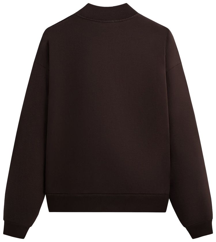 Buy Kith Garment Dyed Fleece Mockneck Sweatshirt 'Kindling' - KHM034281 ...