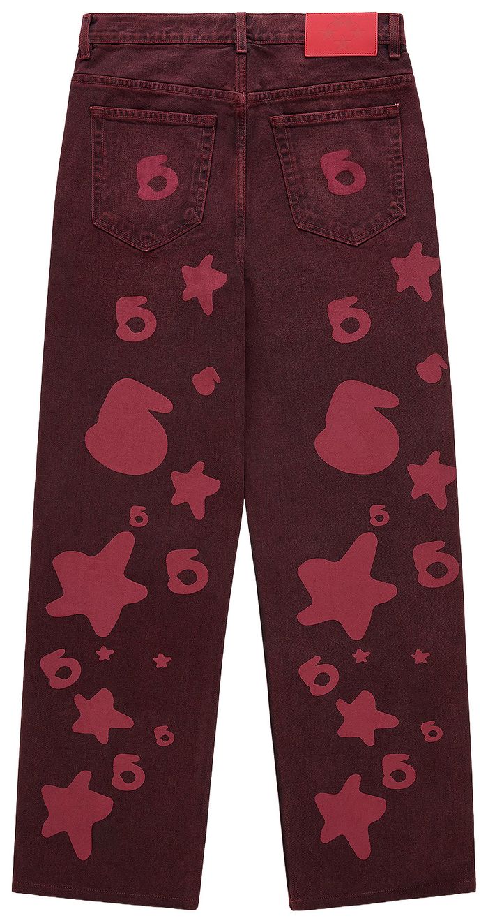 Buy Sp5der Beluga Denim 'Red' - PA004FW25RED | GOAT