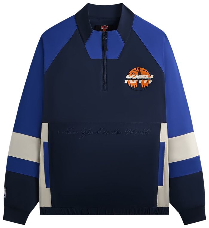 Buy Kith For The New York Knicks Nylon Quarter Zip 'Nocturnal ...
