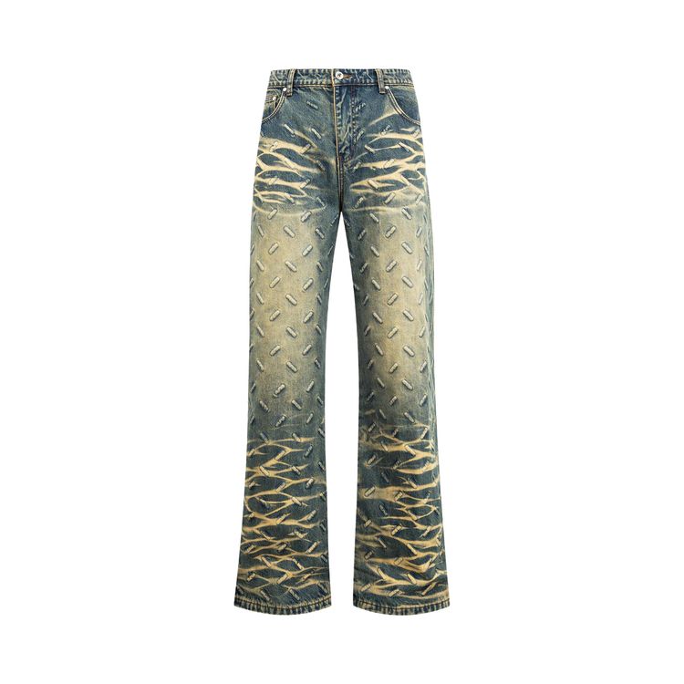Buy Who Decides War Thread Plate Denim 'Denim' - 1120990009FW25 DENI | GOAT