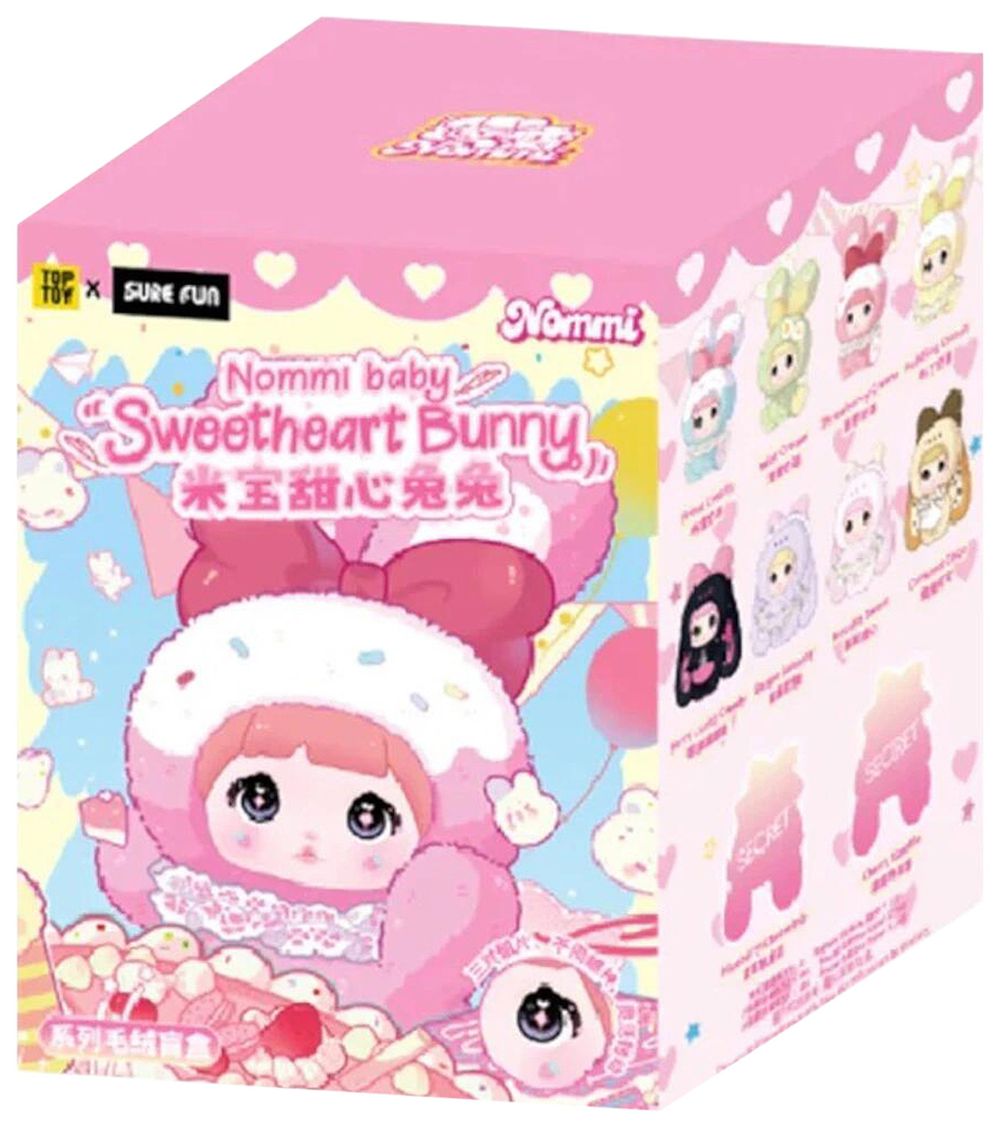 Buy Miniso Top Toy x Nommi Baby Sweetheart Bunny Plush Single Blind Box ...