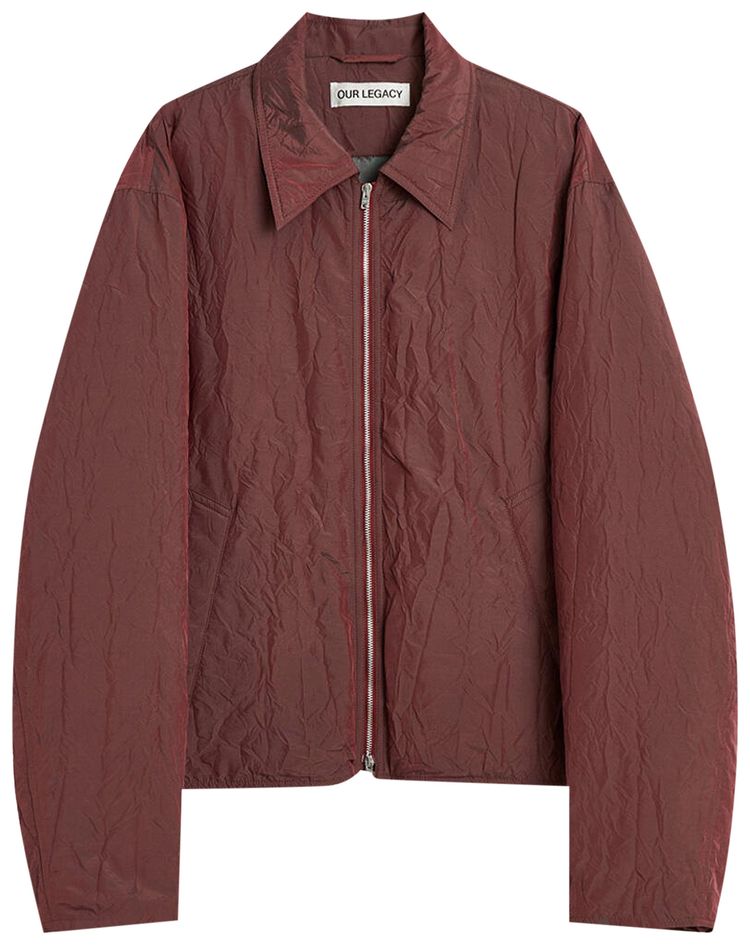 Buy Our Legacy Slight Jacket 'Shining Cherry Crinkle Solaro' - M4251SS ...