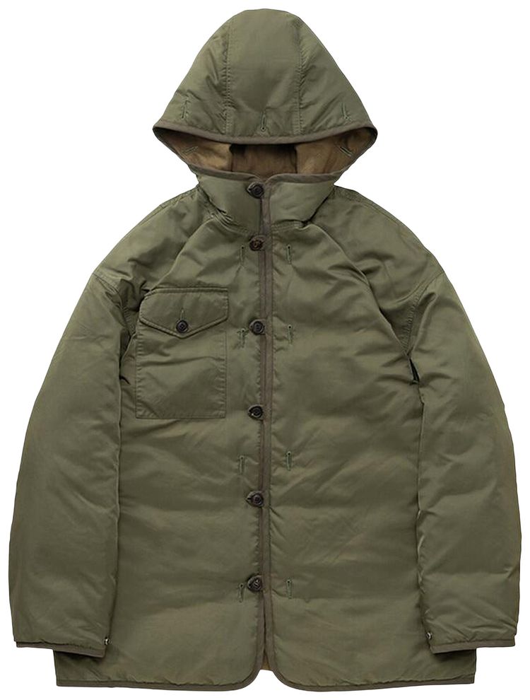 Buy Visvim Greely Corps Down Parka 'Olive' - 125205013021 OLIV | GOAT