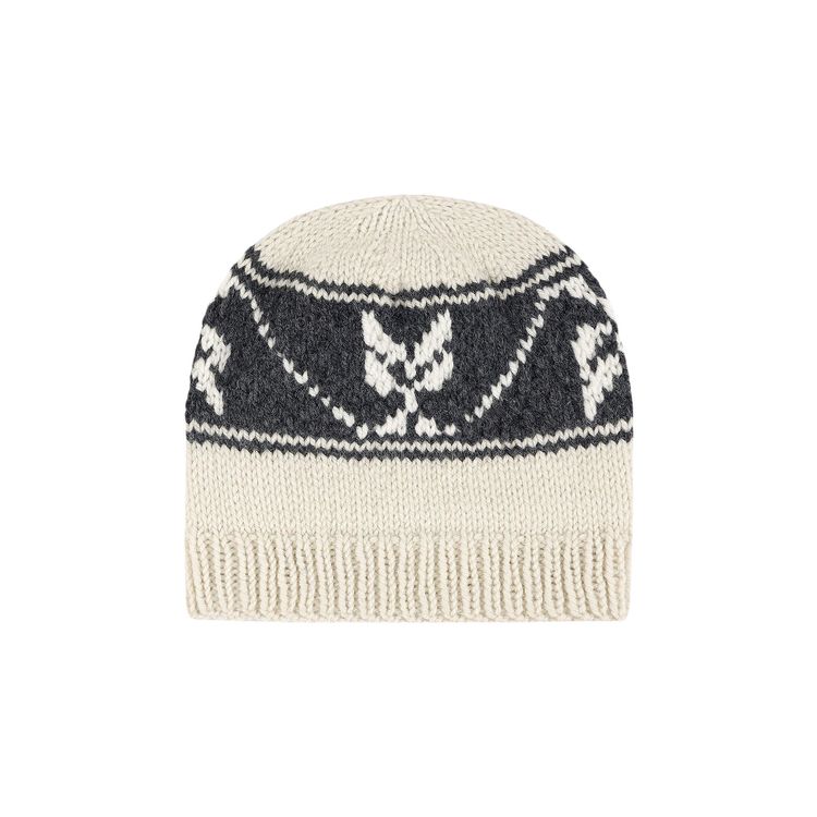 Buy Aimé Leon Dore Hand Knit Heritage Beanie 'Coconut Milk' - FW25AH085 ...