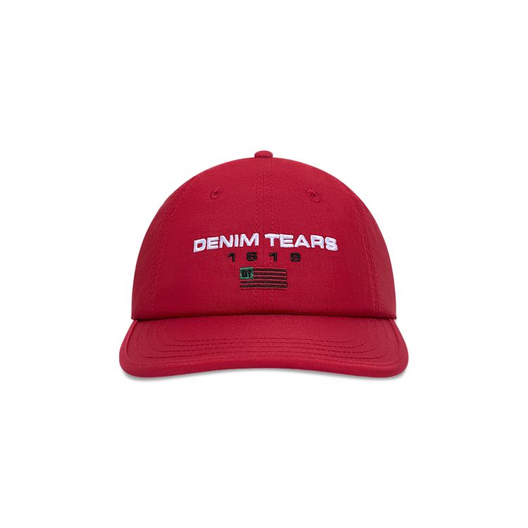 Buy Denim Tears 1619 Cap 'Red' - FW25ABC12502603 | GOAT UK