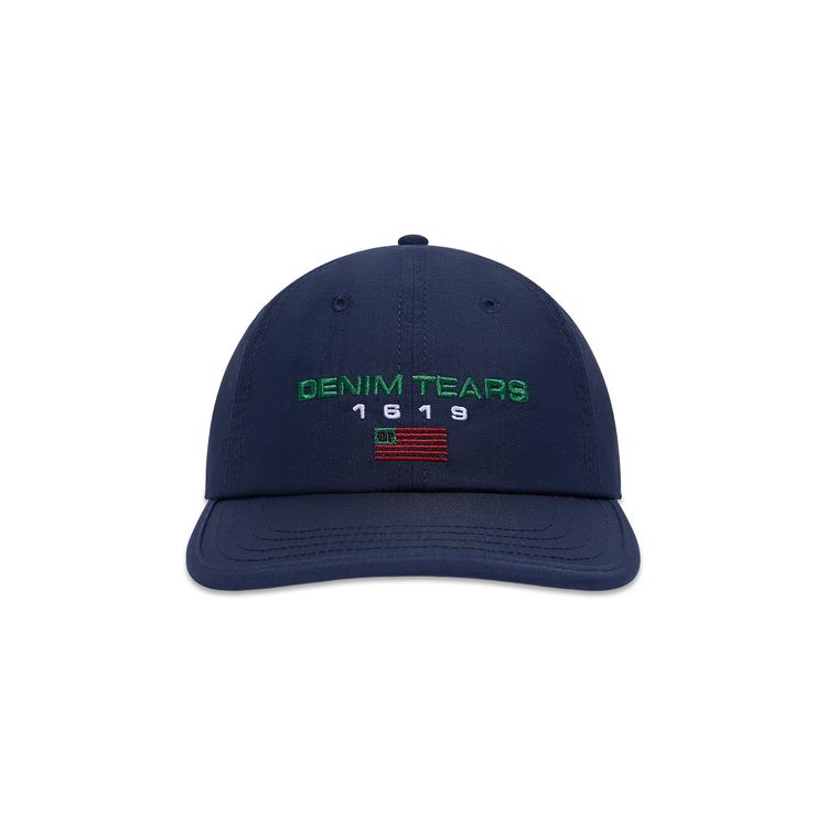 Buy Denim Tears 1619 Cap 'Navy' - FW25ABC12502602 | GOAT