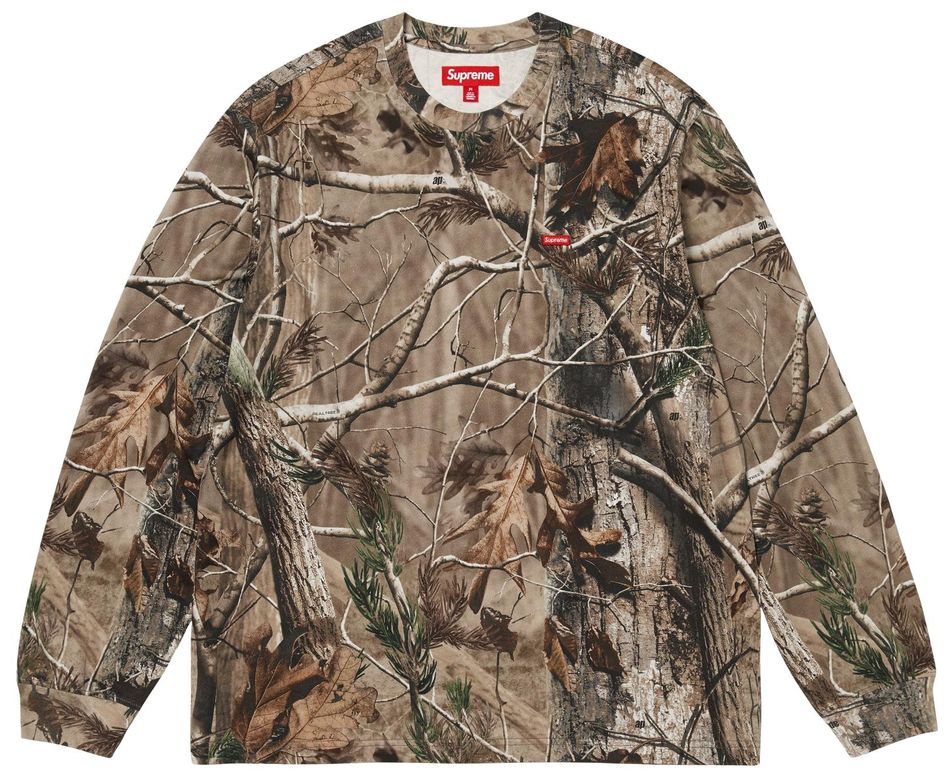 Buy Supreme Small Box Long-Sleeve Tee 'Realtree AP Camo' - FW25KN6 ...