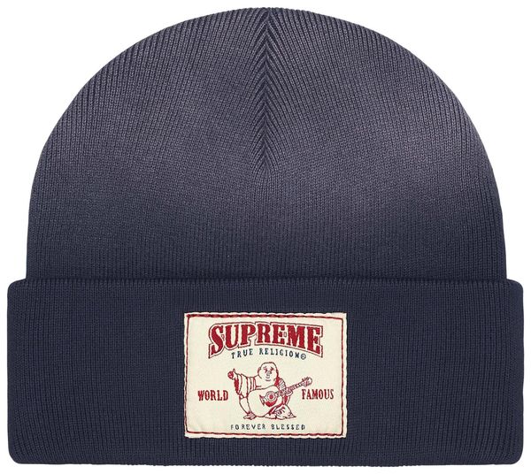 Buy Supreme x True Religion Beanie 'Navy' - FW25BN31 NAVY | GOAT