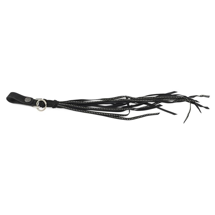 Buy Amiri Suede Long Tassel Keychain 'Black' - AKSUELTABLK BLAC | GOAT