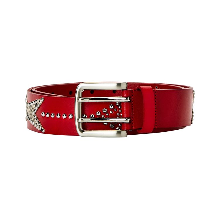 Buy XHIBITION Copperhead Studded Belt 'Red/Rattlesnake' - XPL 290 007 ...