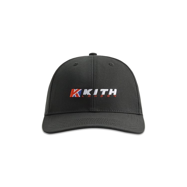 Buy Kith London Twill Aaron Cap 'Black' - KHM051209 001 | GOAT