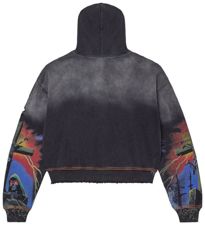 Buy Vale Forever Damned Big Zip Up 'Black' - VALE 11 007 VFDBZUB BK | GOAT