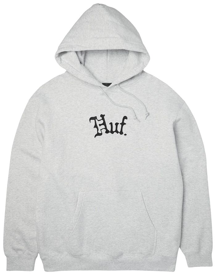 Buy HUF Noble Pullover Hoodie 'Heather Grey' - PF00780 HEAT | GOAT UK