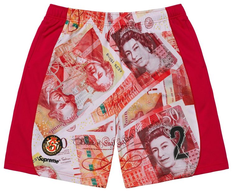 Buy Supreme Pounds Soccer Short 'Red' - FW25SH6 RED | GOAT