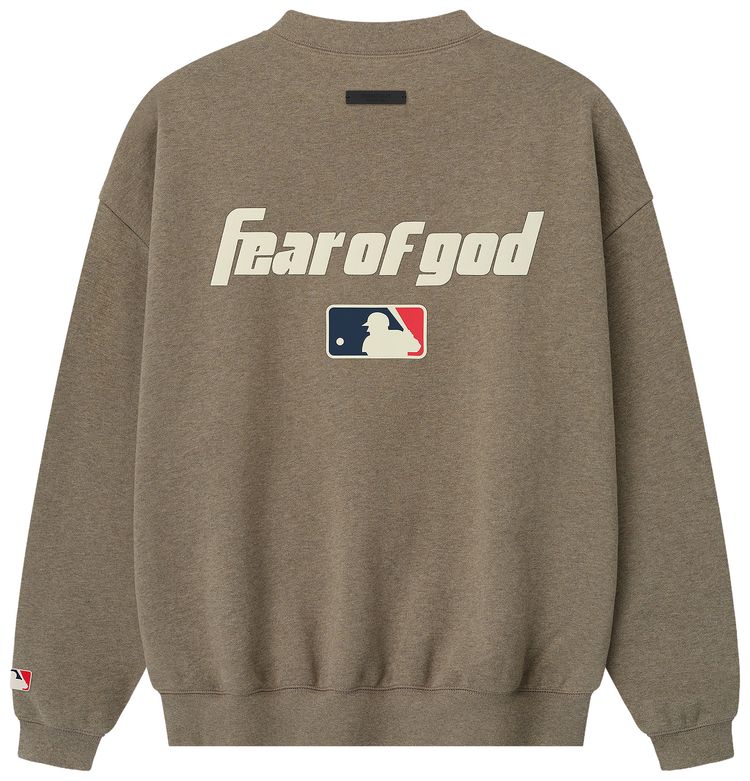 Buy Fear of God Essentials MLB Sport Crewneck 'Homestead Heather ...