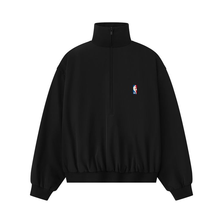 Buy Fear of God Essentials Half Zip Track Jacket 'Black' - 202NB254301F ...