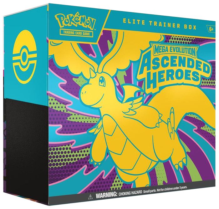 Buy Pokémon Mega Evolution: Ascended Heroes Elite Trainer Box - 08780 ...