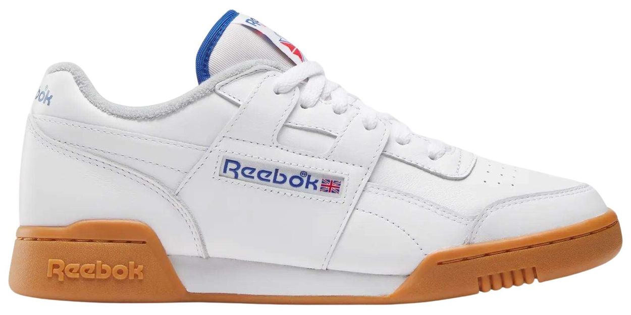 Buy Reebok Workout Plus 'White/Vector Blue/Gum' - 100240461 | GOAT