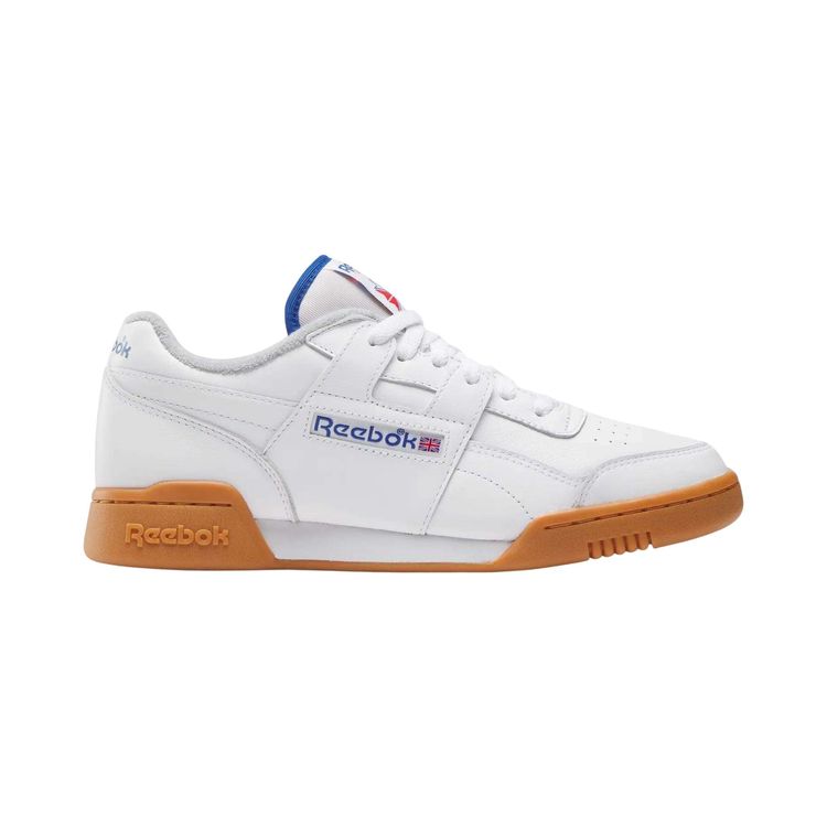 Buy Reebok Workout Plus 'White/Vector Blue/Gum' - 100240461 | GOAT