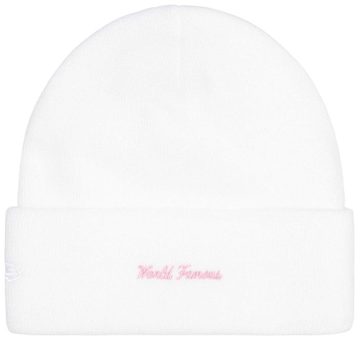 Buy Supreme New Era Box Logo Beanie 'White' - FW25BN5 WHITE | GOAT