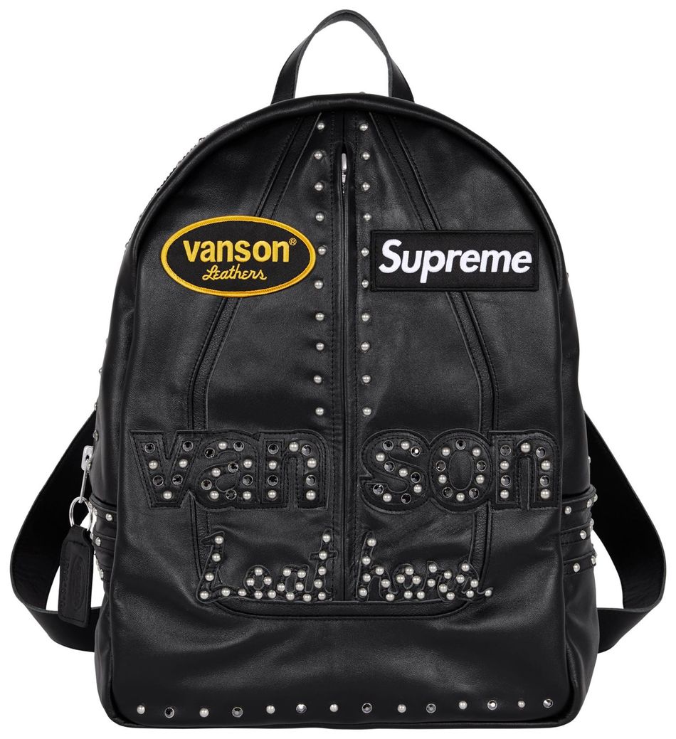 Buy Supreme x Vanson Leathers x B.B. Simon Backpack 'Black' - FW25B26 ...