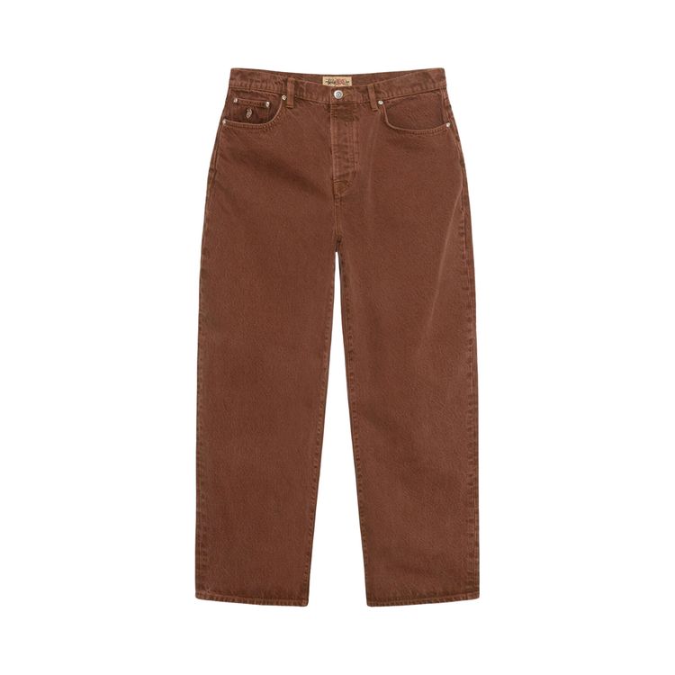Buy Stussy Big Ol Denim High Waisted Jean 'Clay' - 116599 CLAY | GOAT
