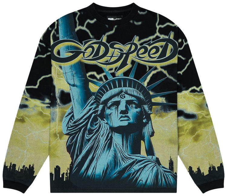 Buy Godspeed Voltage Long-Sleeve 'Yellow' - 11652 10004GVLY YELL | GOAT