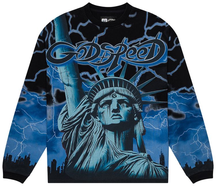 Buy Godspeed Voltage Long-Sleeve 'Blue' - 11652 10004GVLB BLUE | GOAT