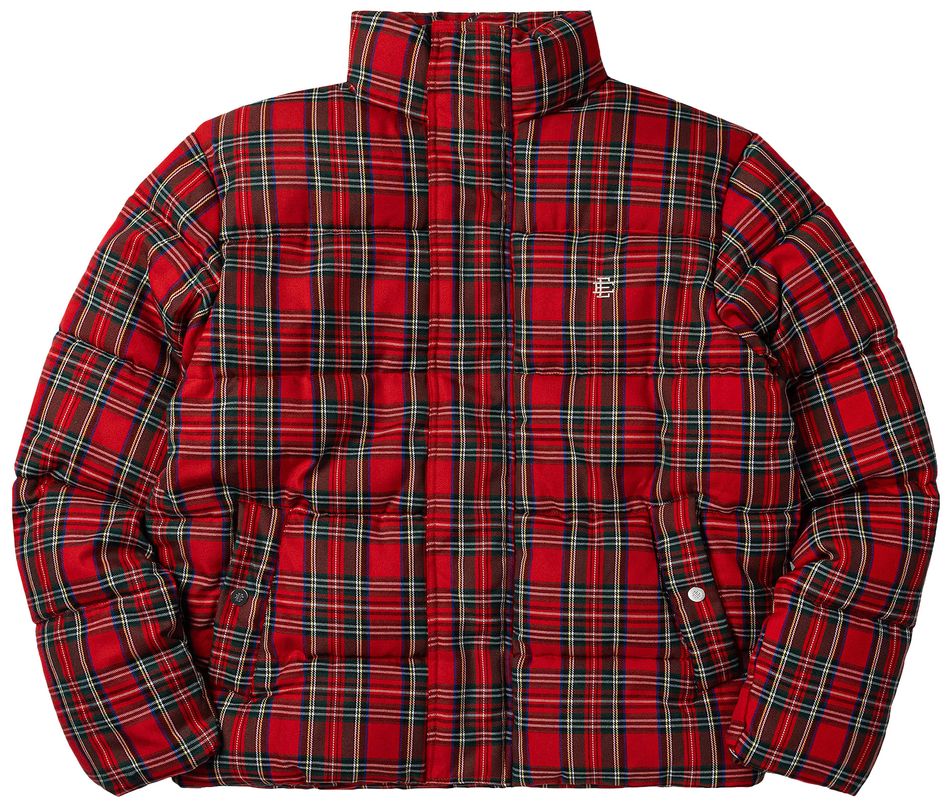 Buy Eric Emanuel EE Puffer Jacket 'Red' - EEFA25PO45 000RDBK | GOAT