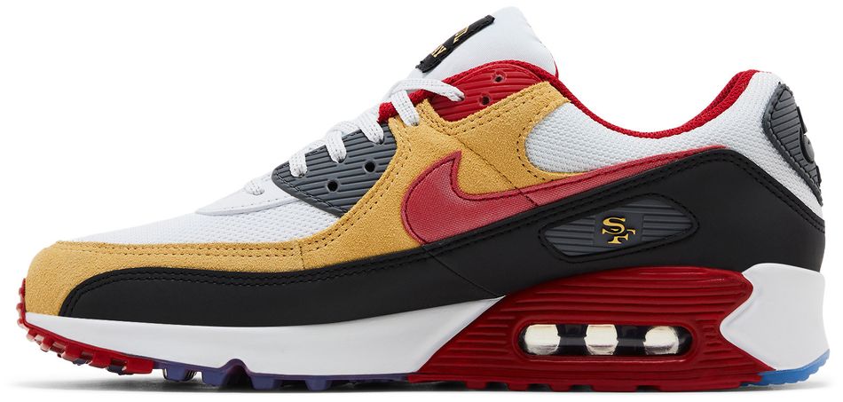 Buy Nike Air Max 90 'San Francisco 49ers' - II7588 100 | GOAT