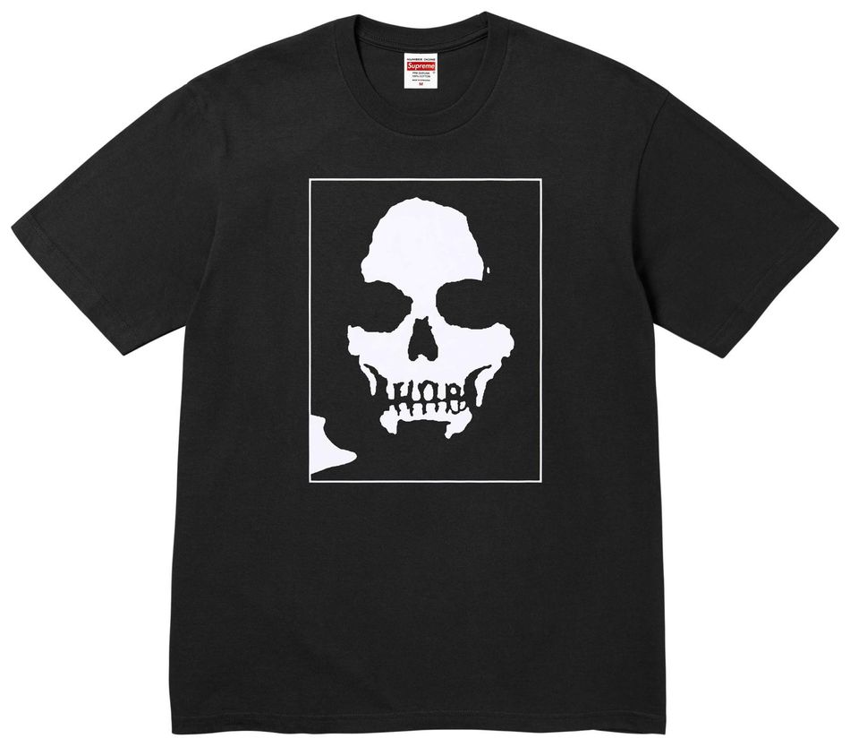 Buy Supreme x Number (N)Ine Manson Tee 'Black' - FW25T9 BLACK | GOAT