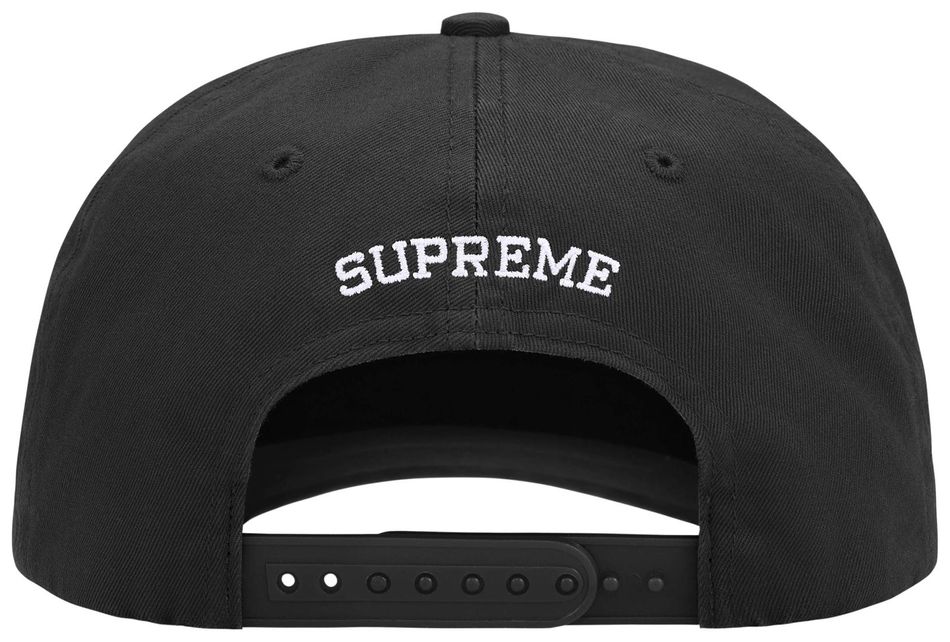 Buy Supreme x Number (N)Ine 6-Panel 'Black' - FW25H122 BLACK | GOAT