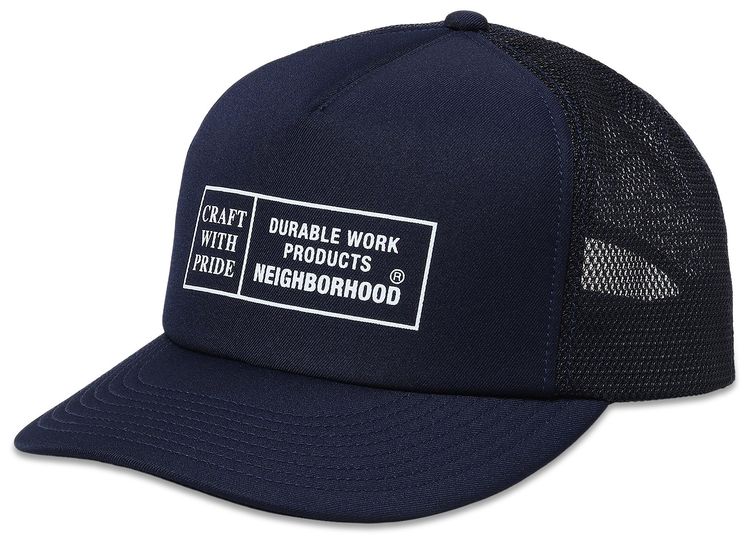 Buy Neighborhood Mesh Cap 'Navy' - 252YGNH HT04 NAVY | GOAT