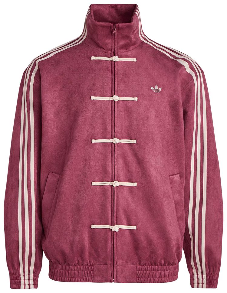 adidas jacket red logo