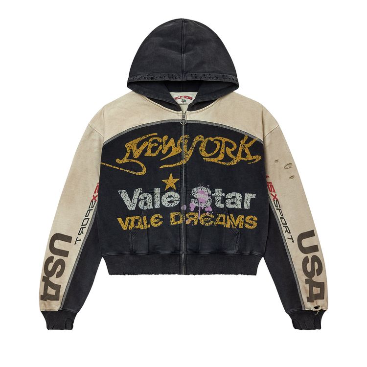 Buy Vale Forever Vale Star Zip Up 'Dest/Black/Tan' - 11451 10004VFVSZU ...