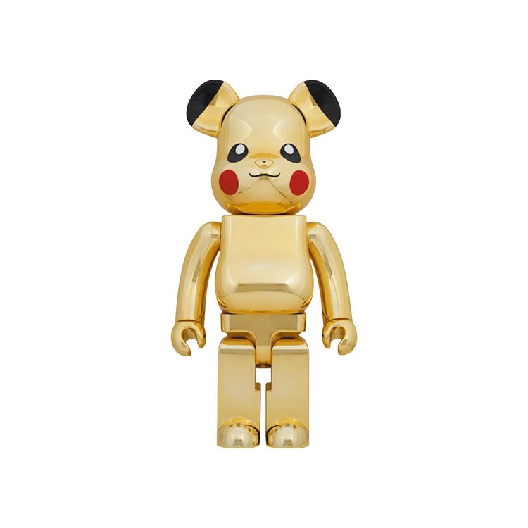 Buy BE@RBRICK x Pokémon Pikachu 1000% 'Gold Chrome' - 12883 10041BXPP1 ...