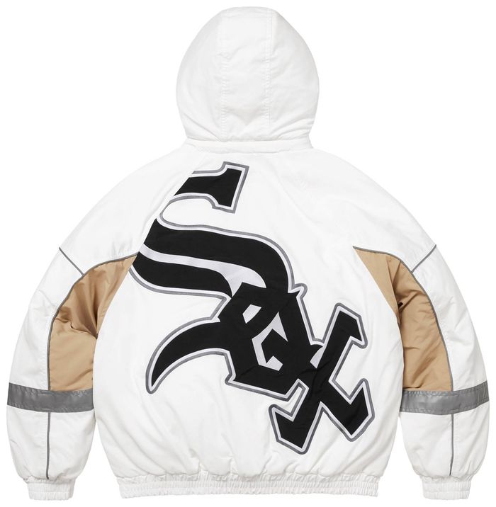 Buy Supreme x Chicago White Sox Stadium Jacket 'White' - FW25J80 WHITE ...