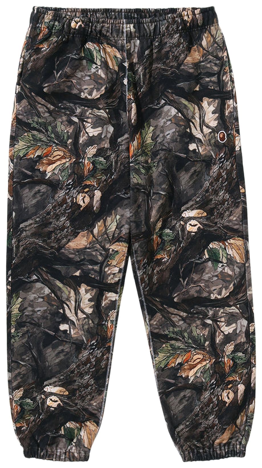 Buy BAPE Tree Edge Camo Relaxed Fit Sweatpants 'Brown' - 1L80 152 001 ...