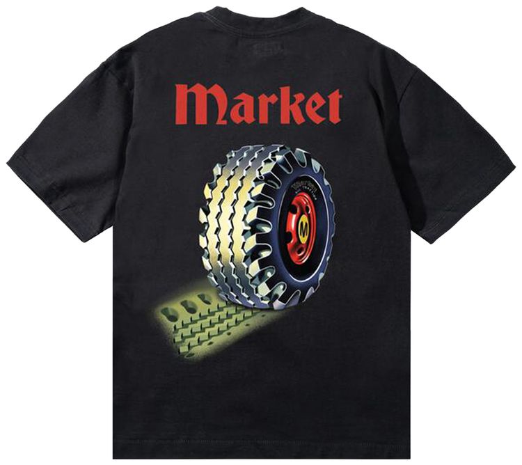 Buy Market True Tread T-Shirt 'Pirate Black' - MKT25FW SS0236 PIRA | GOAT
