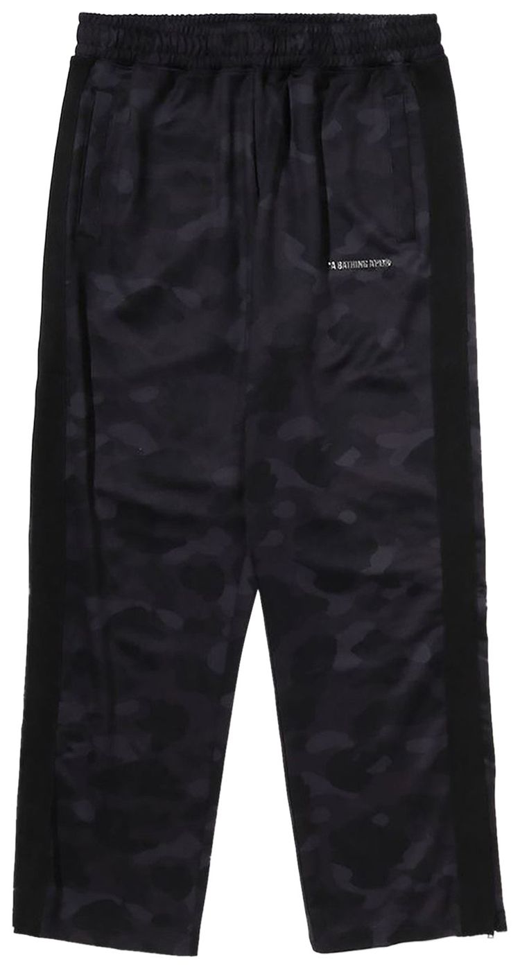 Buy BAPE Color Camo Metal Logo Relaxed Fit Track Sweatpants 'Black ...