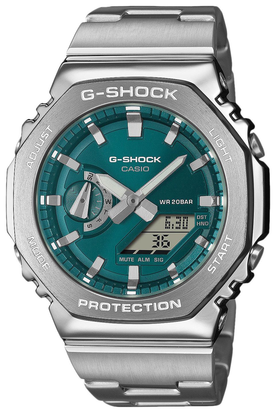 Buy G-SHOCK by Casio G Steel 2100 Series 'Silver' - GM2110D 3A1 | GOAT UK