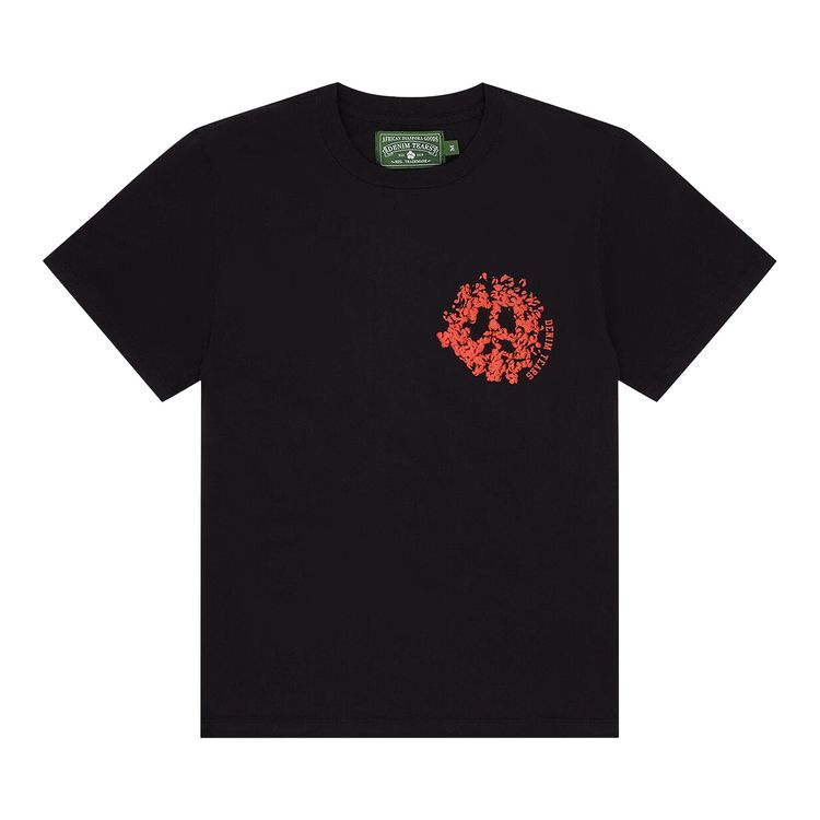 Buy Denim Tears Denim University Tee 'Black' - FW25TSS3802682 | GOAT