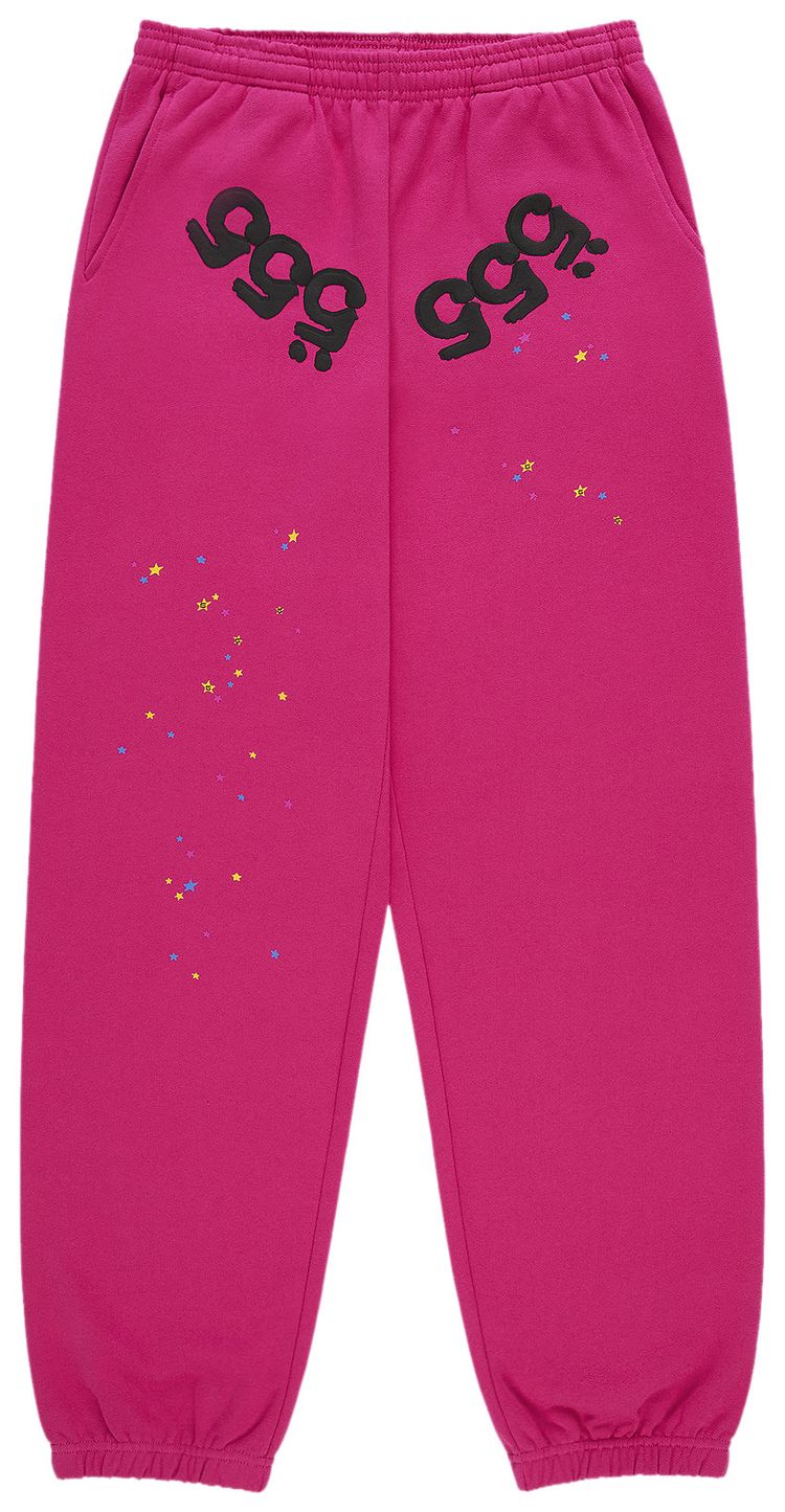 Buy Sp5der Angel Number Sweatpant 'Pink' - SB017FW25PNK | GOAT