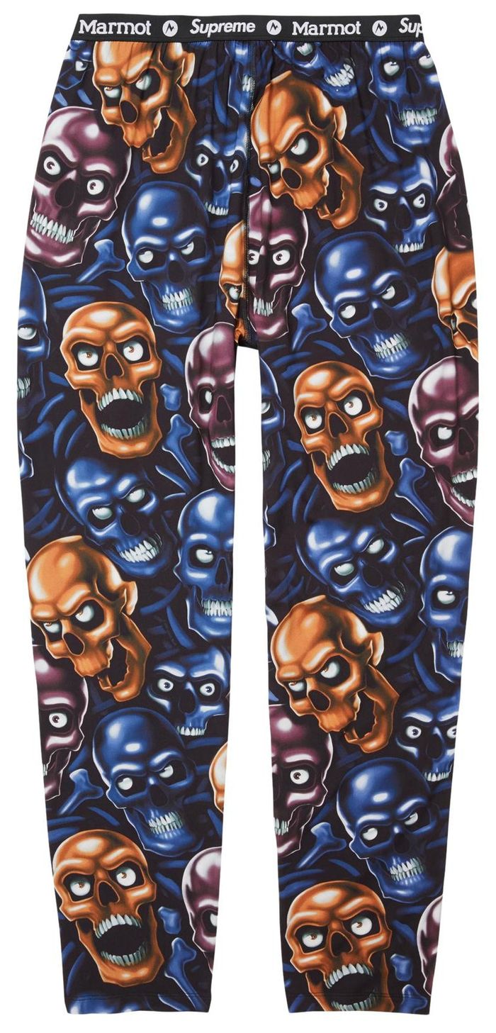 Buy Supreme x Marmot Base Layer Pant 'Skull Pile' - FW25P1 SKULL PILE ...