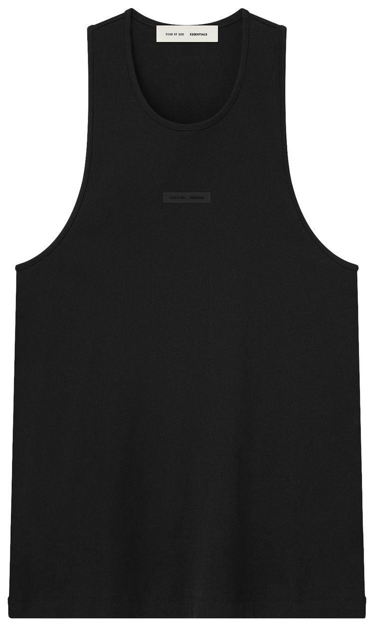 Buy Fear of God Essentials Tank 'Jet Black' - 125SP254230F | GOAT AU